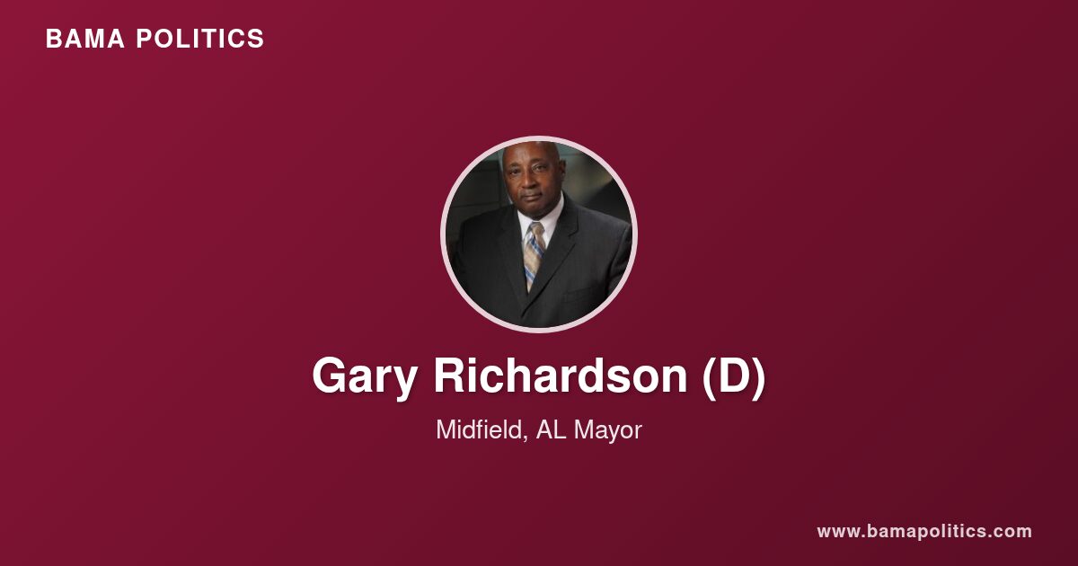 Gary Richardson, Mayor of Midfield, AL | Bama Politics