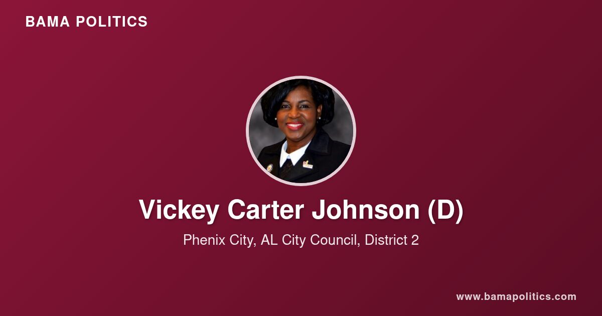 Vickey Carter Johnson, Council Member of Phenix City, AL for District 2 ...