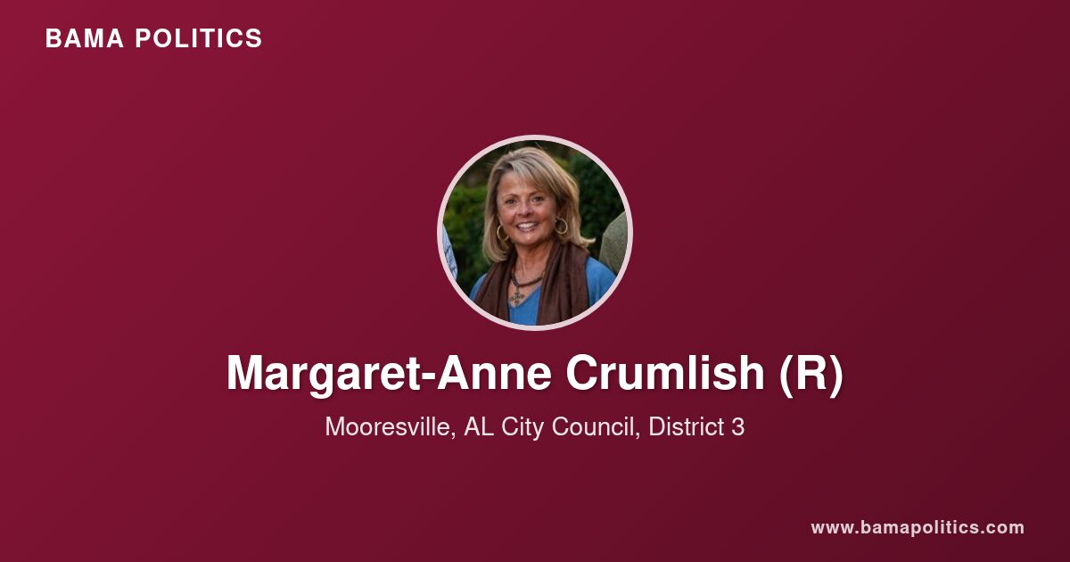Margaret-Anne Crumlish, Council Member of Mooresville, AL for District ...