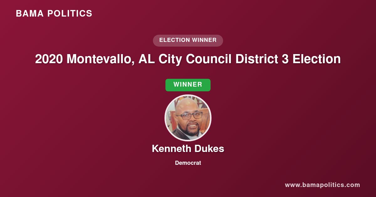 2020 Montevallo, AL City Council District 3 Election Results | Bama ...