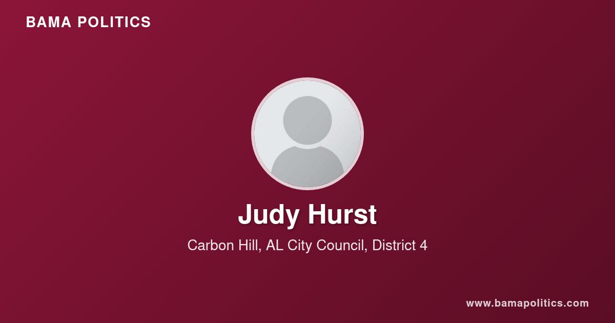 Judy Hurst, Council Member of Carbon Hill, AL for District 4 | Bama ...